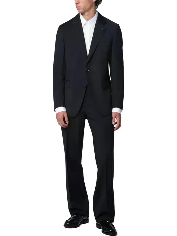 LARDINI Feeling Single-breasted Jacket - Black