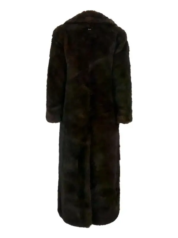Apparis Faux Fur Coat - Brown