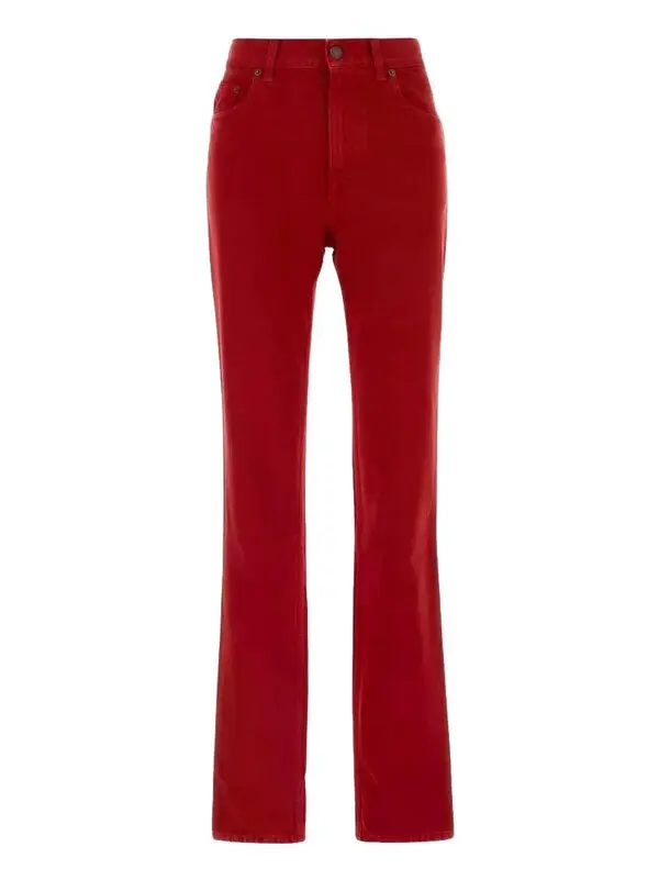 Chloé Slim-fit Jeans - Red