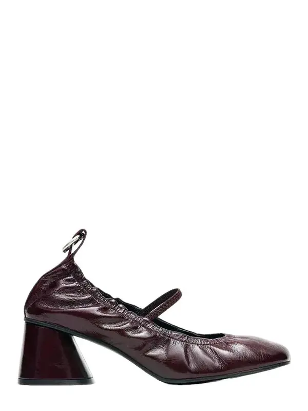 ALOHAS Rhiane Elasticated Mary Jane Pumps - Red