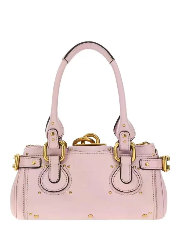 Chloé Small Paddington Padlock Tote Bag - Pink