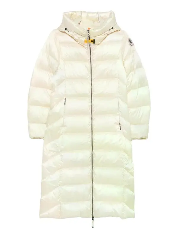 PARAJUMPERS Leah Hooded Quilted Down Coat - Neutrals