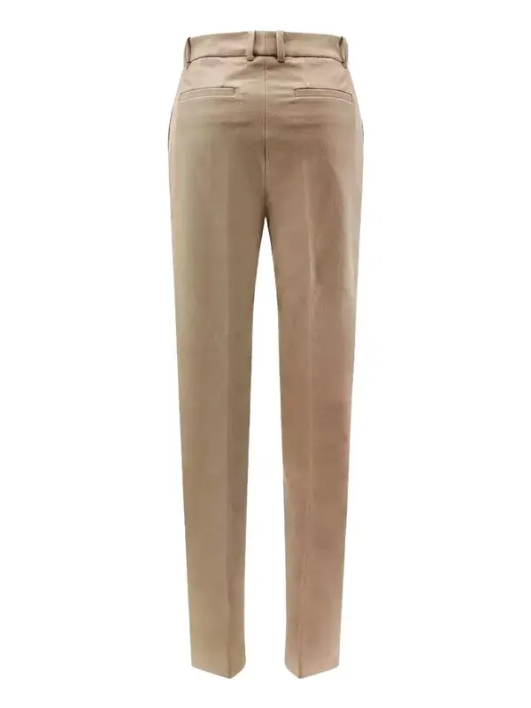 JOSEPH Coleman Tailored Trousers - Brown