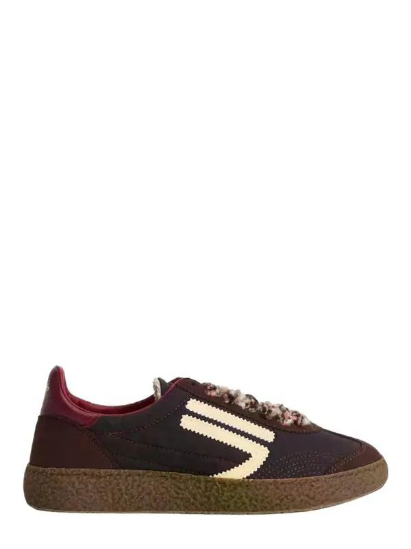 PURAAI Bouclé Panel Sneakers - Brown