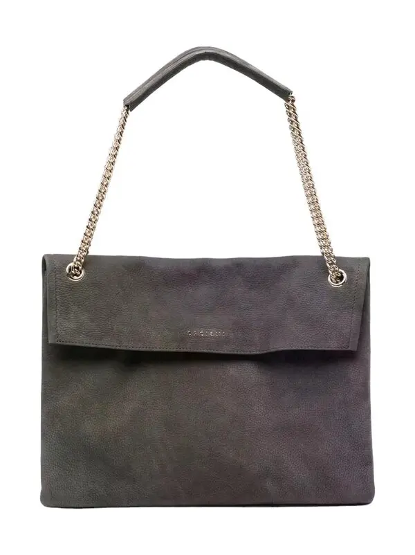 Orciani Logo-plaque Shoulder Bag - Grey