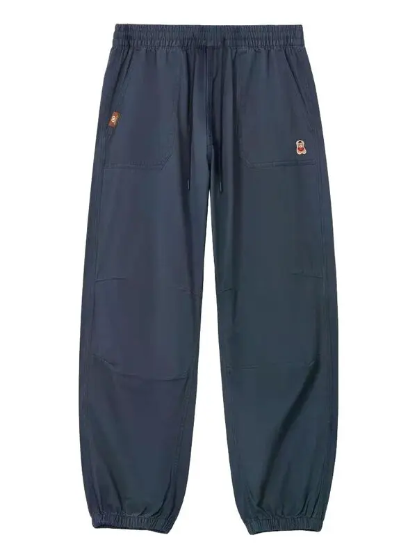 CHOCOOLATE Logo Patch Track Pants - Blue