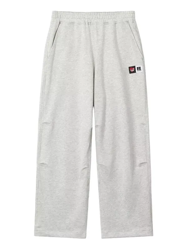 Izzue Logo-patch Track Pants - Grey
