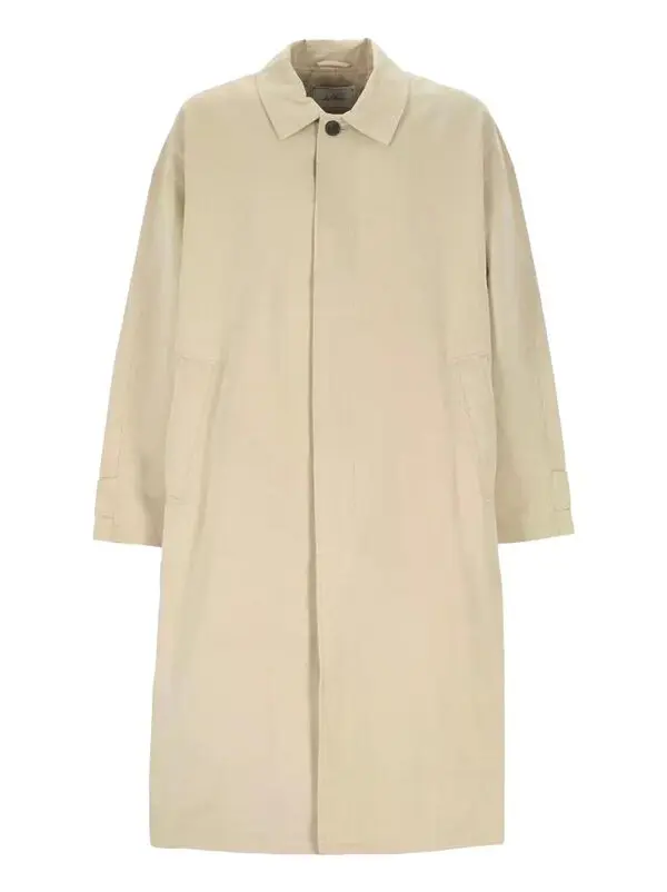 LES DEUX Button-fastening Coat - Neutrals