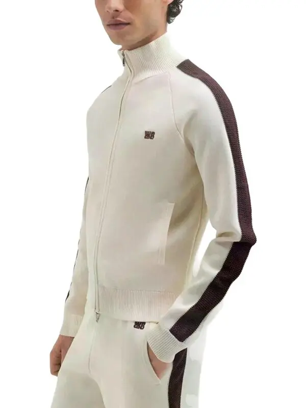 WALES BONNER Tide Cardigan - Neutrals