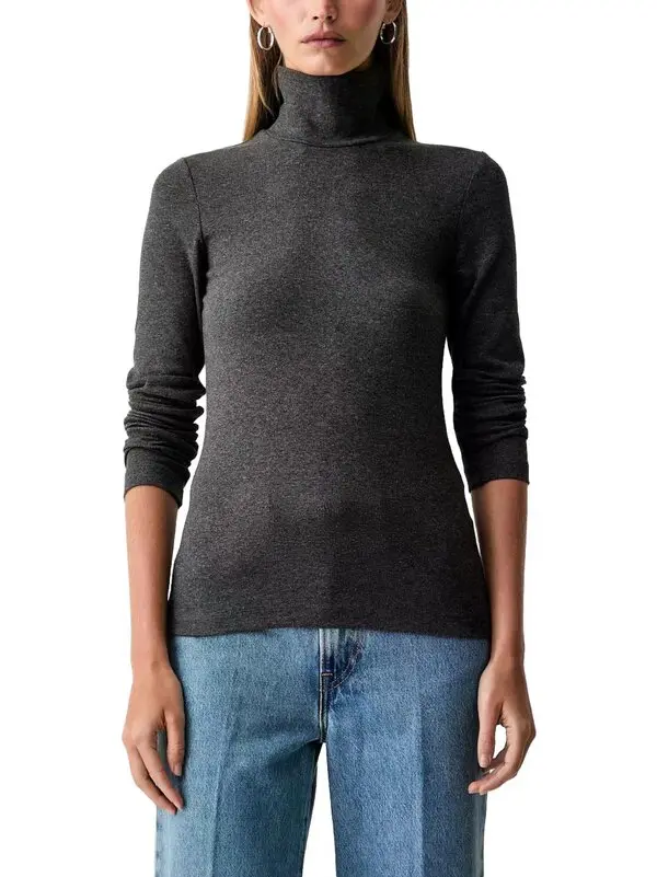 Marc O'polo Ribbed-knit Top - Grey