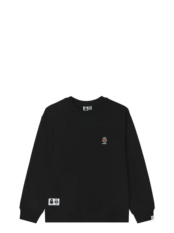 FINGERCROXX Logo Patch Sweatshirt - Black