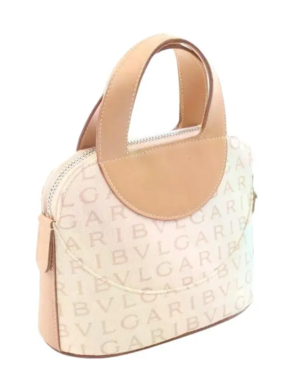 BVLGARI Logomania Mini Handbag - Neutrals