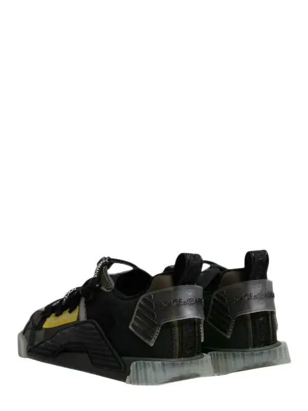 Dolce & Gabbana Camouflage Print Sneakers - Black