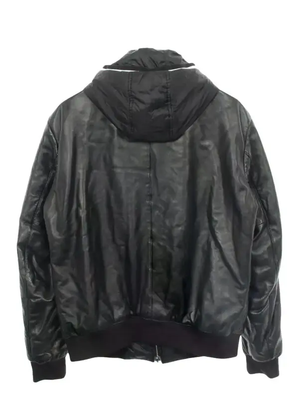 Emporio Armani Reversible Hooded Jacket - Black