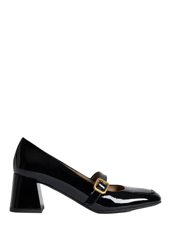 ME+EM Mary Jane Block Heel - Black