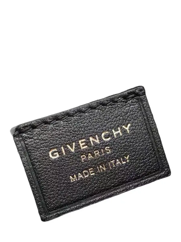 Givenchy Voyou Mini Leather Crossbody Bag - Black