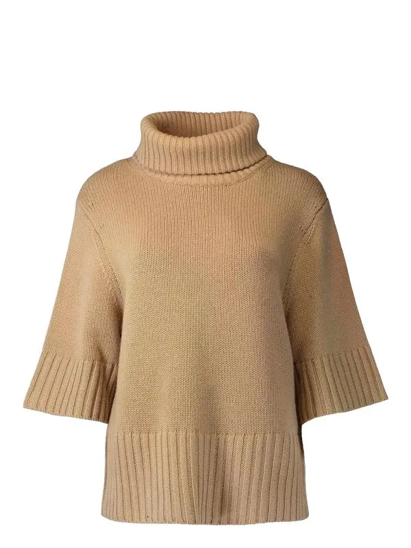Michael Kors Funnel-neck Cashmere Sweater - Brown