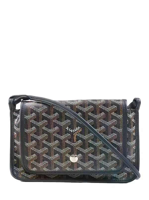 Goyard Plumet Pocket Wallet Crossbody Bag - Black