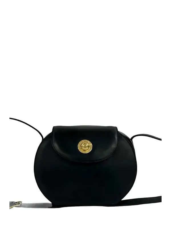 Celine Calfskin Star Ball Crossbody Bag - Black