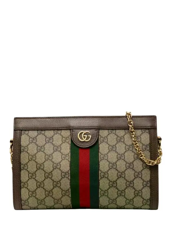 Gucci Ophidia Chain Crossbody Bag - Neutrals
