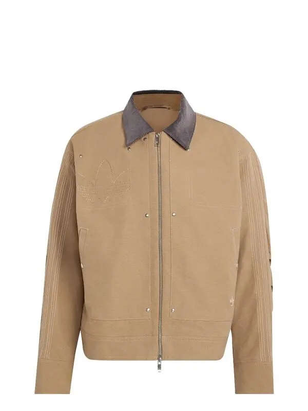Adidas Originals Premium Essentials Bomber Jacket - Khaki Six