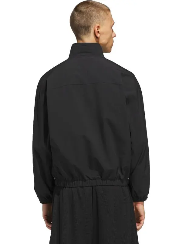 Adidas Basketball Woven Track Jacket - Black