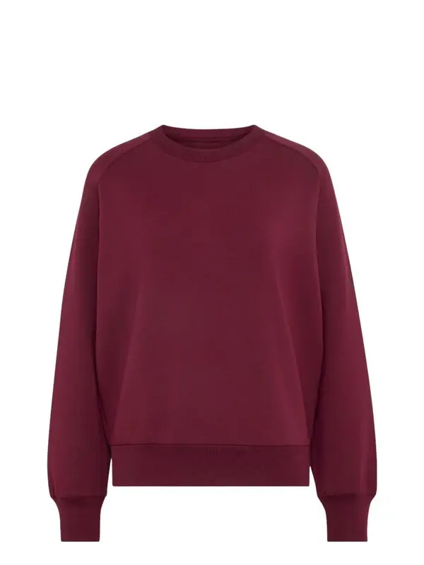 Adidas Soft Lux Loose Sweatshirt - Maroon