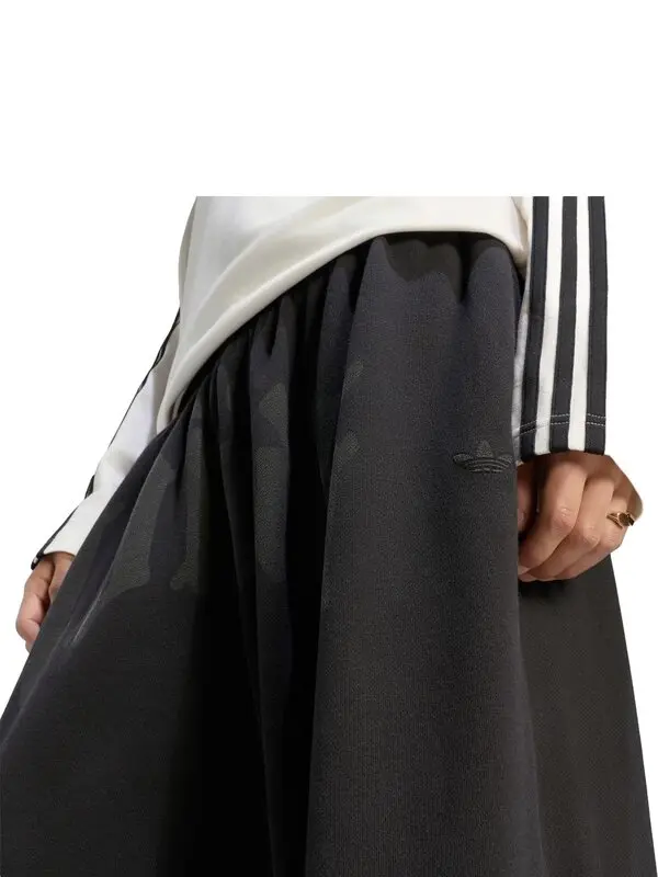 Adidas Wide Leg Sweat Pant - Black