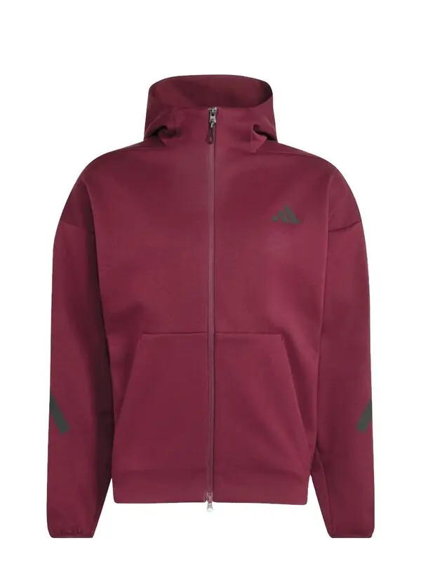 Adidas Z.n.e. Full Zip Track Top - Maroon