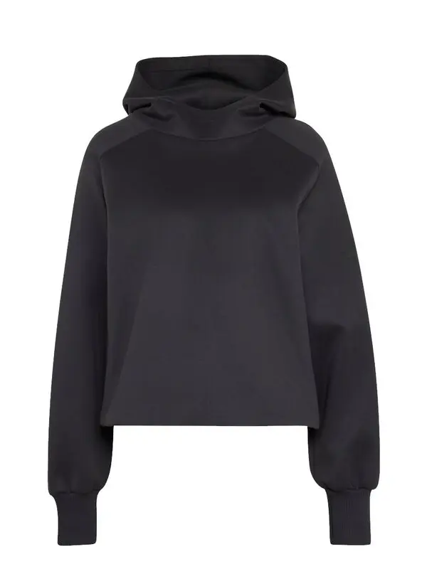 Adidas Soft Lux Winter Knit Hoodie - Black