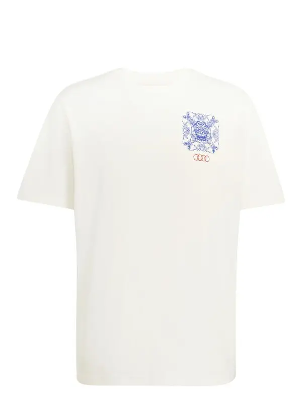 Adidas Audi Revolut Formula 1 Team Singapore Tee I White - Off White