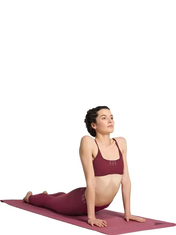 Adidas All Me Light Support Rib Bra - Maroon