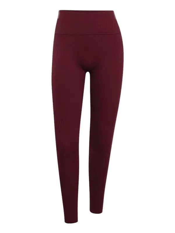 Adidas All Me Rib Leggings - Maroon