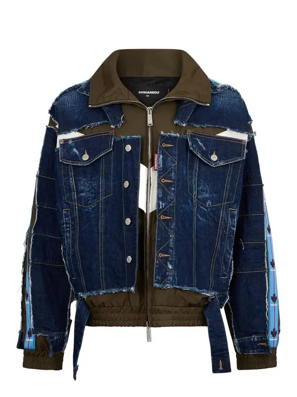 Dsquared2 Hybrid Track Jacket - Fantasy