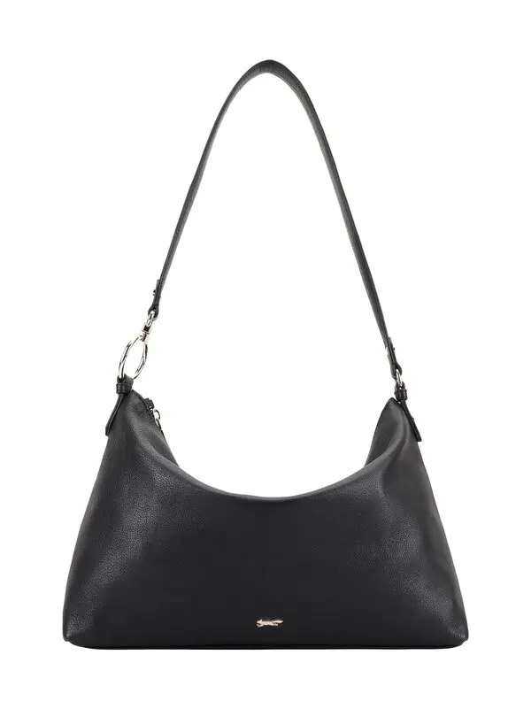 Paul Costelloe Zainab Leather Shoulder Bag - Black
