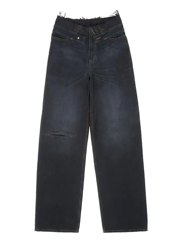 MAISON MARGIELA Pantaloni 5 Tasche - Blu