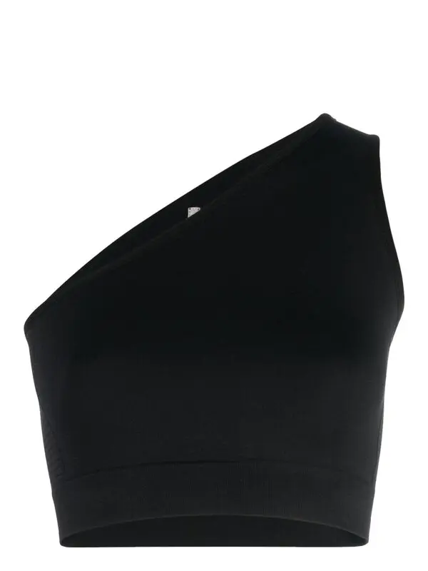 Rick Owens Asymmetric One-shoulder Bra Top - Black