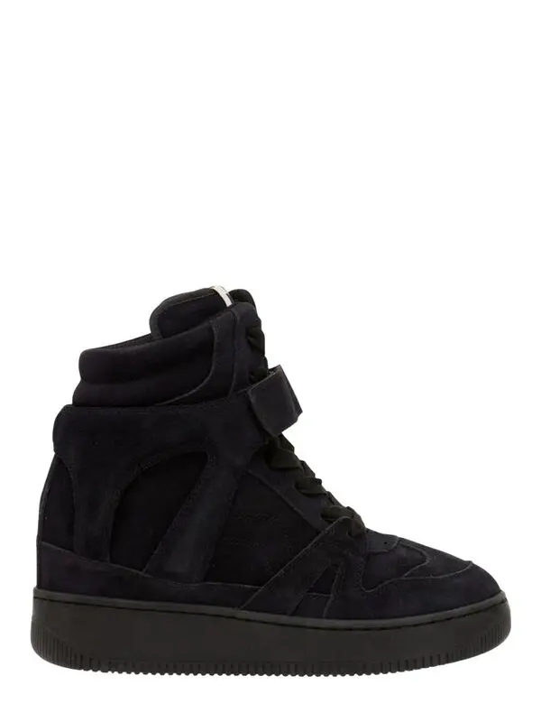 Isabel Marant Étoile Ellyn High Top Sneakers - Black