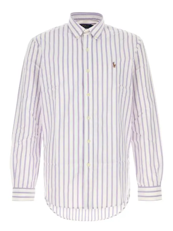 Polo Ralph Lauren Striped Embroidered Shirt - No