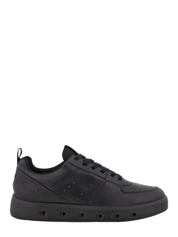 Ecco Lace-up Casual Sneakers With Gore-tex Surround Technology - Black