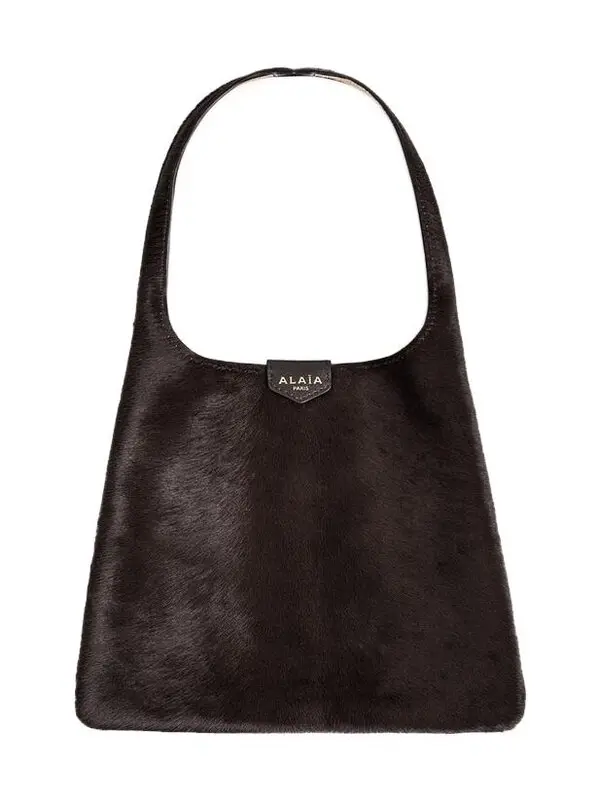 Alaïa Mini Hobo Bag - Chocolate