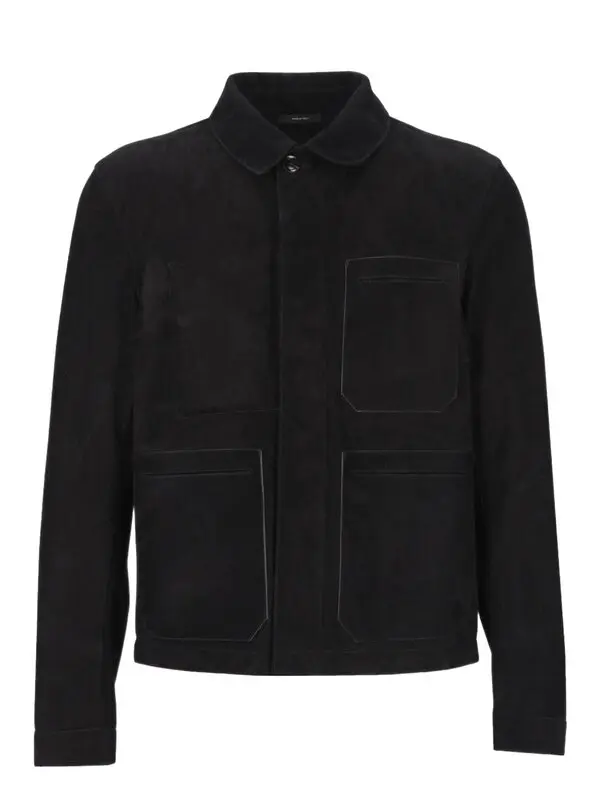 TOM FORD Suede Chore Jacket - Black