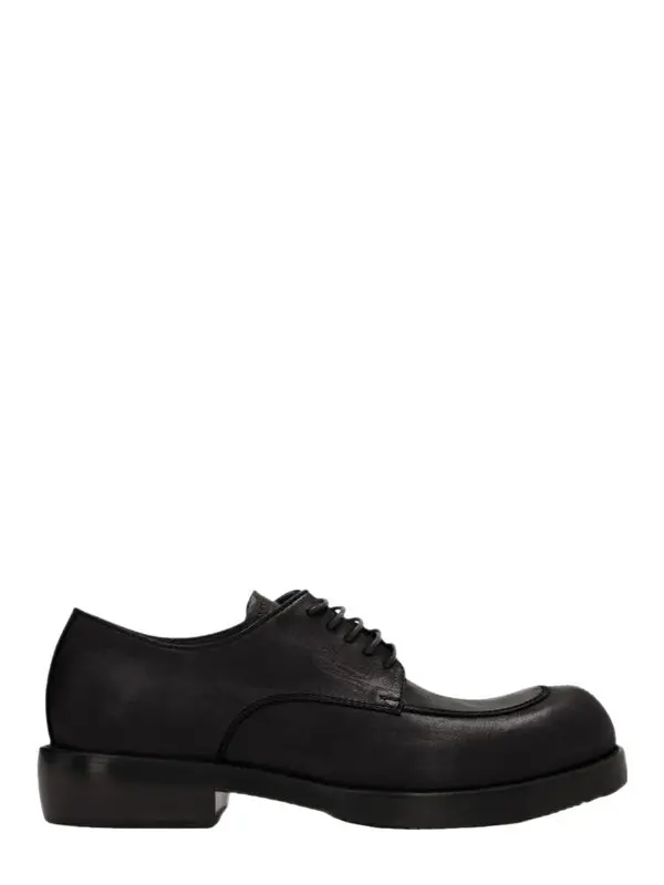 Dries Van Noten Leather Lace-up Shoes - Black