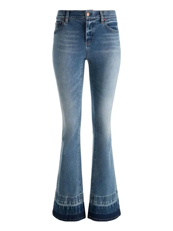 ALICEOLIVIA Alice+olivia Flared Jeans - Blue