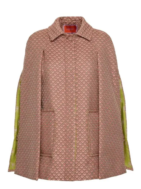 La DoubleJ Milano Mini Cape - Brown