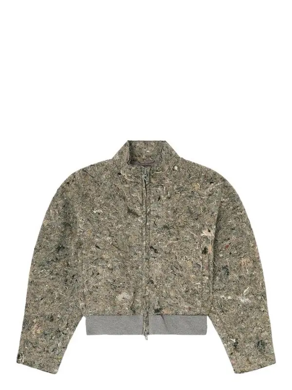 DIESEL® Upcycled Felted Jacket - Grey