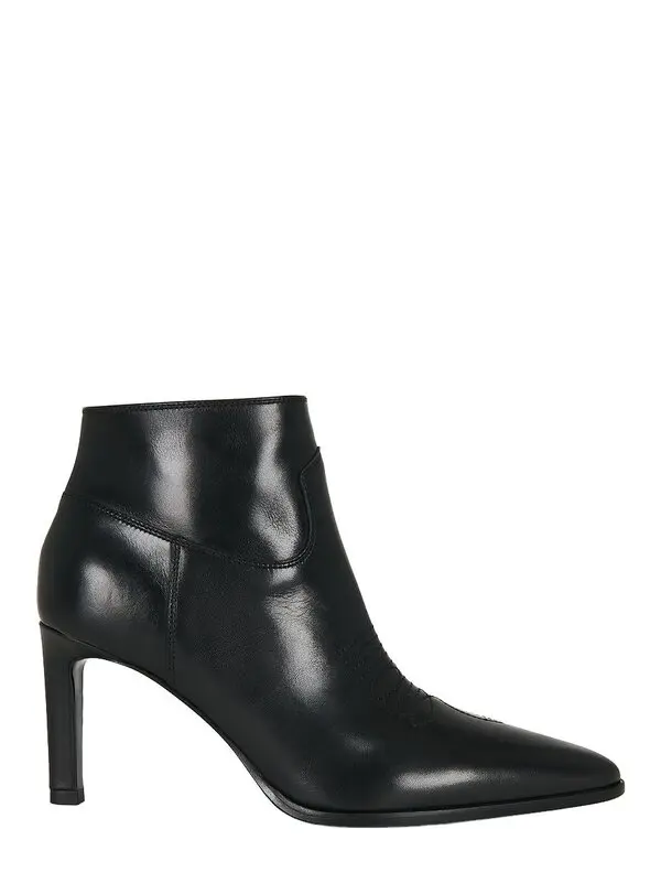 NILI LOTAN Lucinda Stiletto Ankle Boots - Black