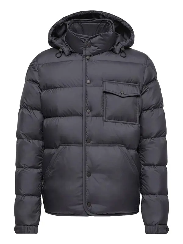 Moncler Tygyd Hooded Short Down Jacket - Blue