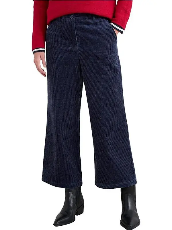 SEASALT CORNWALL Petite Asphodel Corduroy Trousers - Maritime