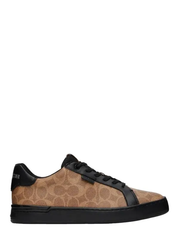 COACH Lowline Monogram Low-top Trainers - Black